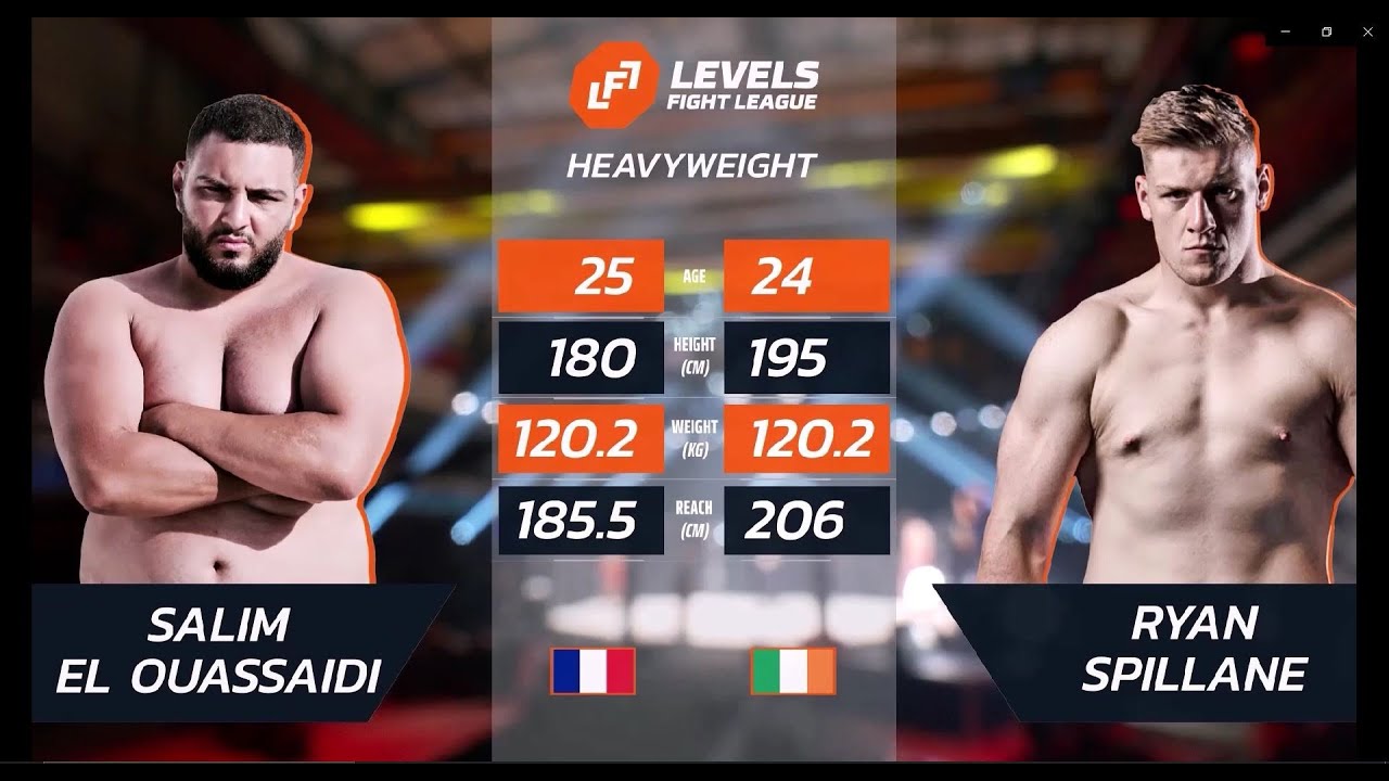 LFL 3 Full Fight: Salim El Ouassaidi VS Ryan Spillane - YouTube