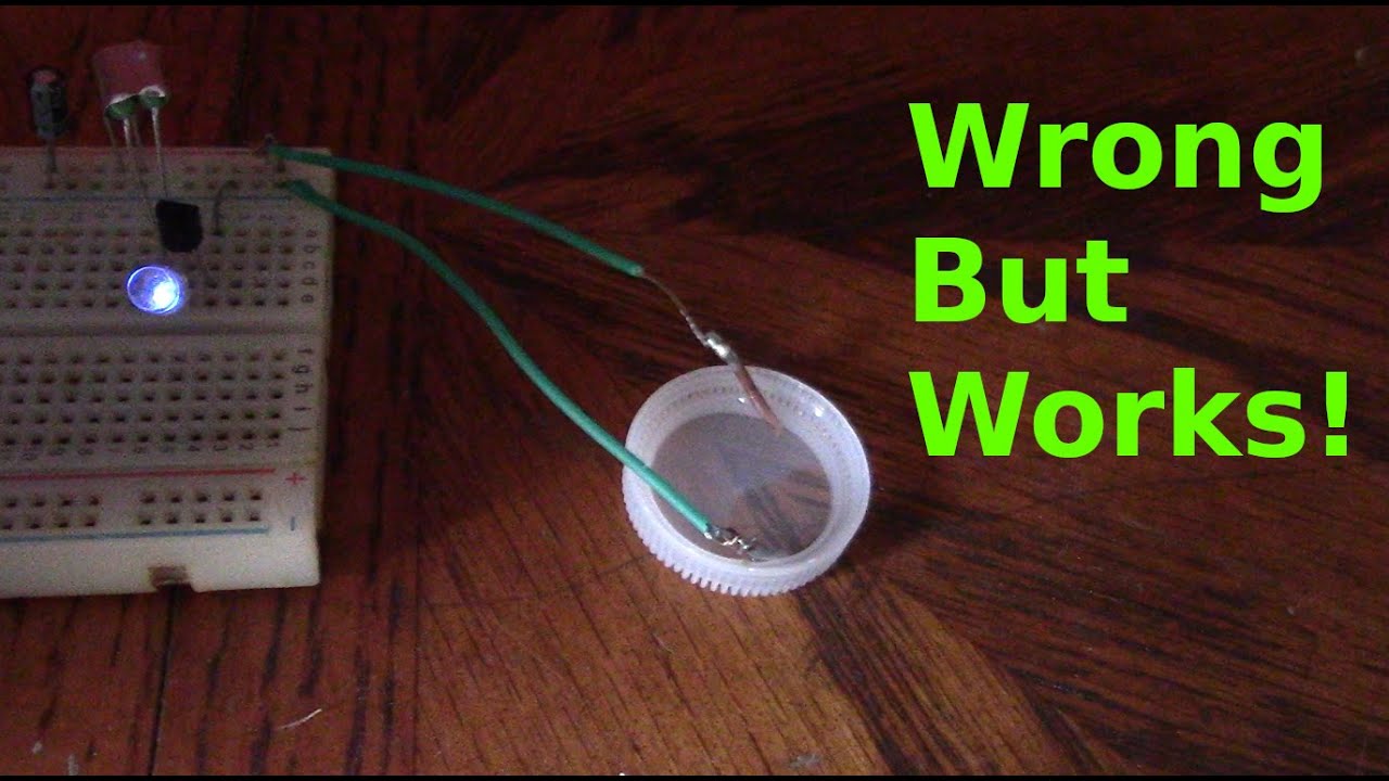 Crazy Simple Water Powered LED Flasher! - YouTube