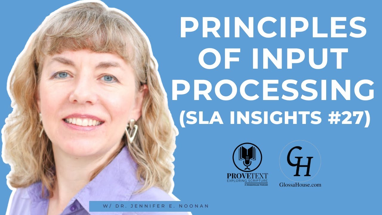 788. Principles of Input Processing #1 (SLA Insights #27) - YouTube