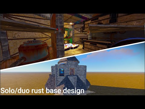 Rust Solo/Duo God Bunker Base Design - YouTube