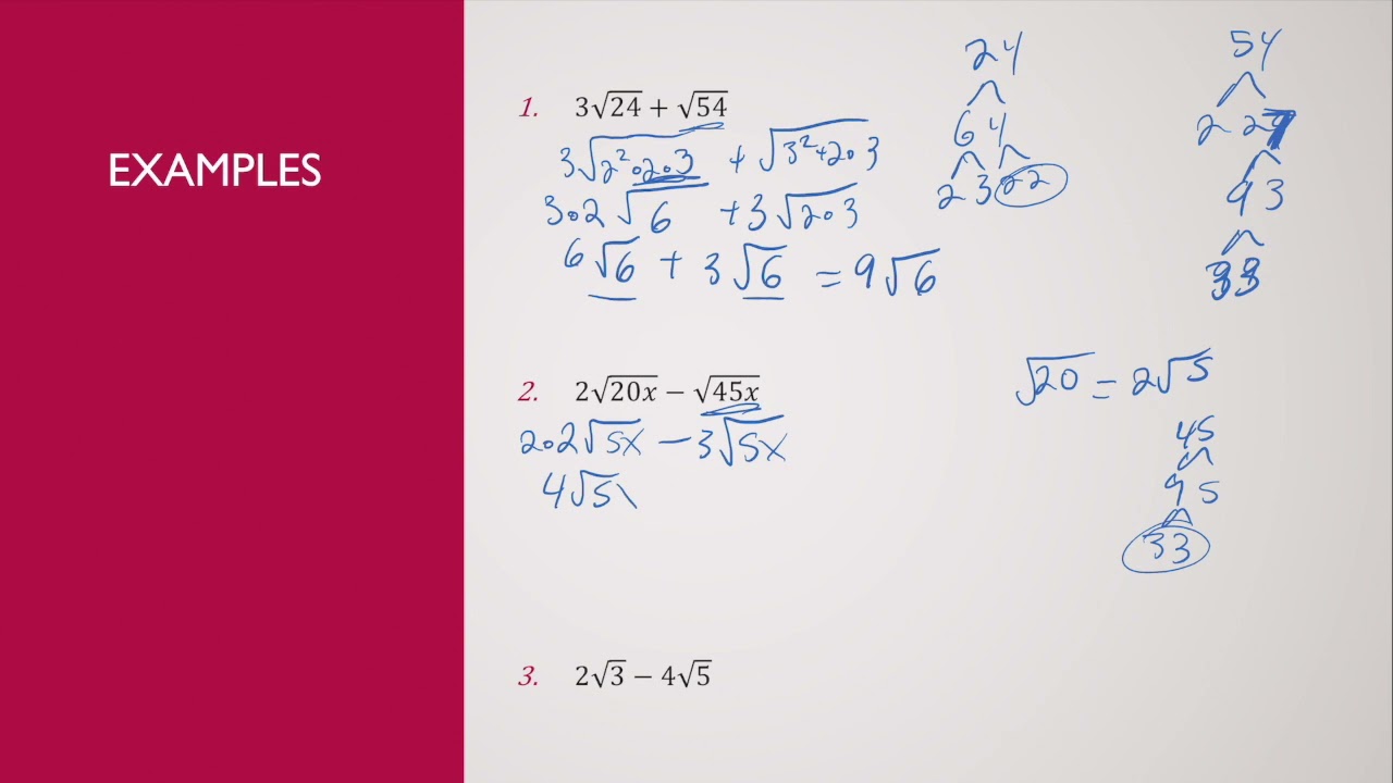 Section 7.4, Corequisite Algebra - YouTube