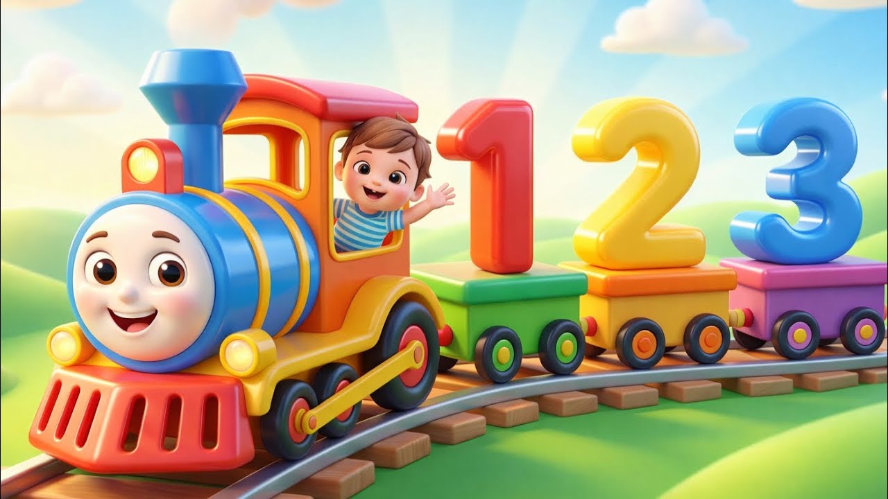 1 to 5 Counting Song & Numbers | Learn to Count for Babies & Toddlers ...