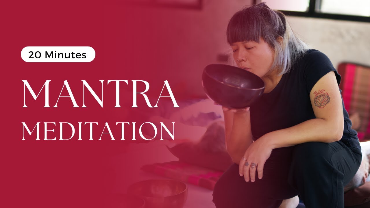Mantra Chanting with Singing Bowls and Gong Meditation - YouTube
