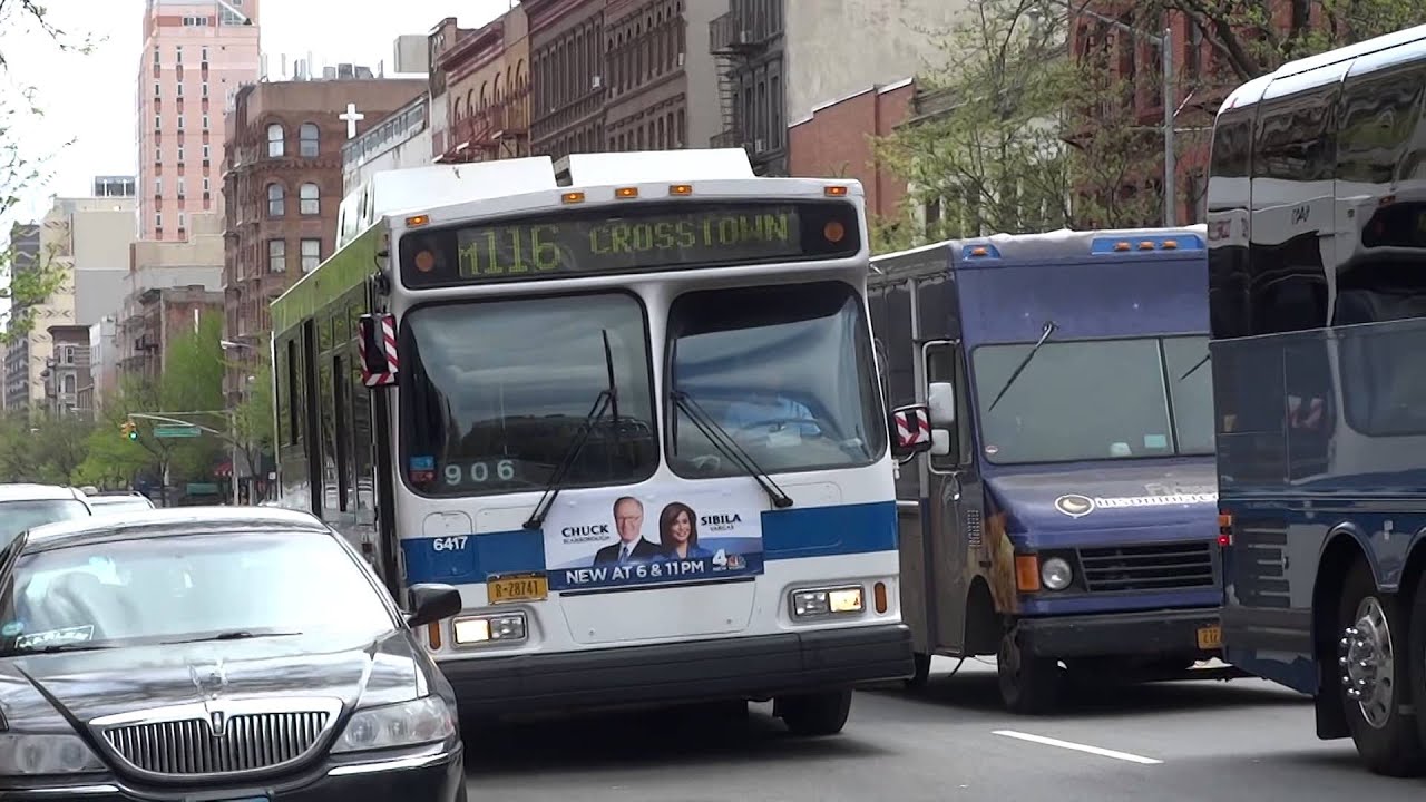 MTA New York City Bus: Orion 07.501 OG HEV #6417 M116 @ W. 116th Street ...