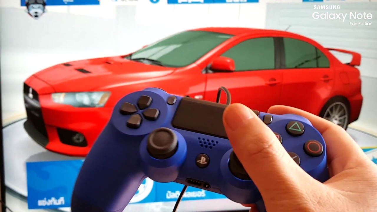 แกะกล่อง รีวิวจอย PS4 DualShock 4 Blue Edition - YouTube