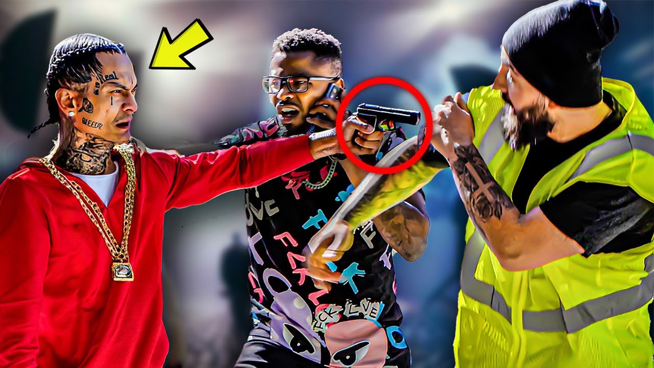 Towing GANGSTER RAPPERS Car Prank | GONE WRONG! - YouTube