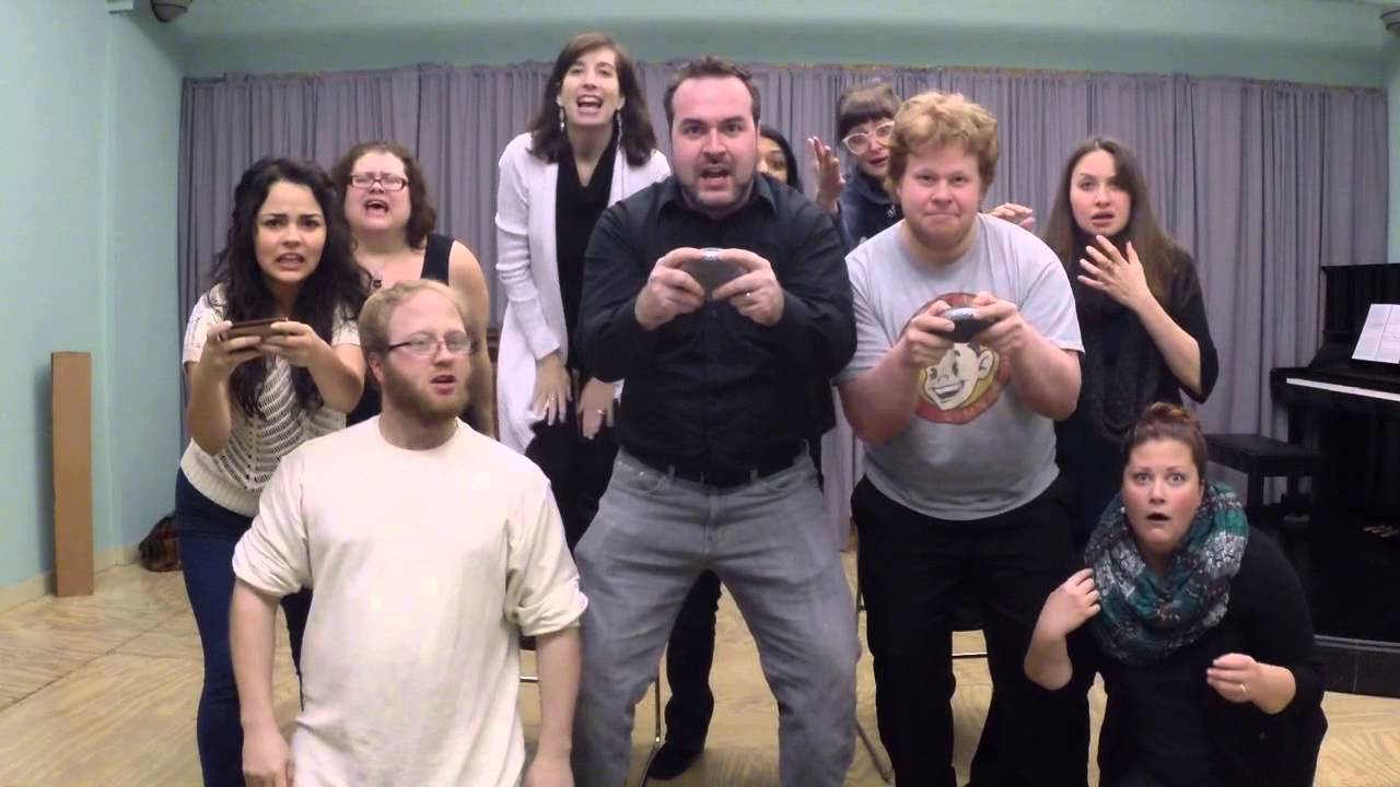 Opera Mashup of Verdi Anvil Chorus and Super Mario Bros. - YouTube