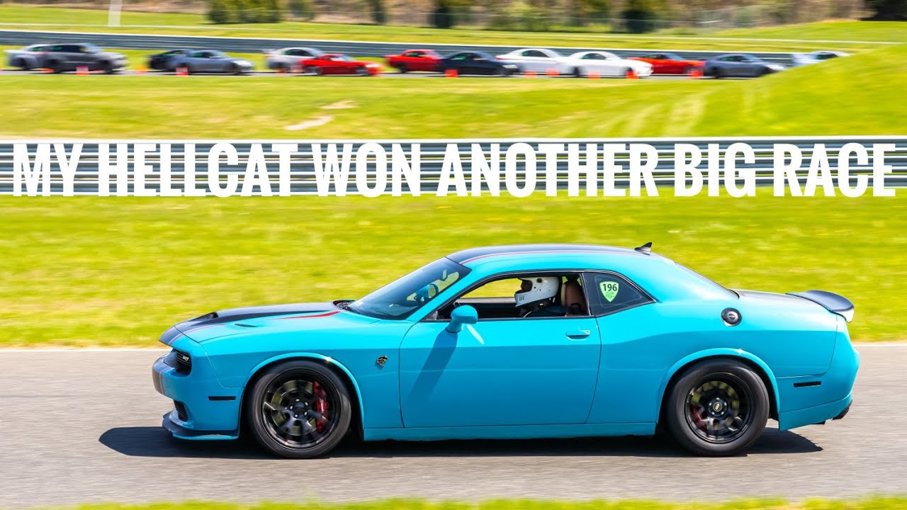 First RACE In The Turbo Hellcat With The $10k Transmission - YouTube