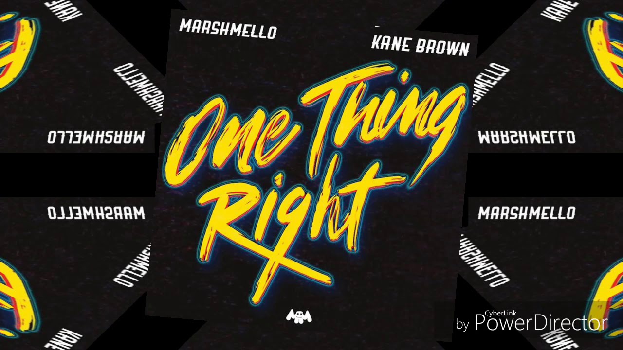 Marshmallo & kane brown - one thing right (preview) - YouTube