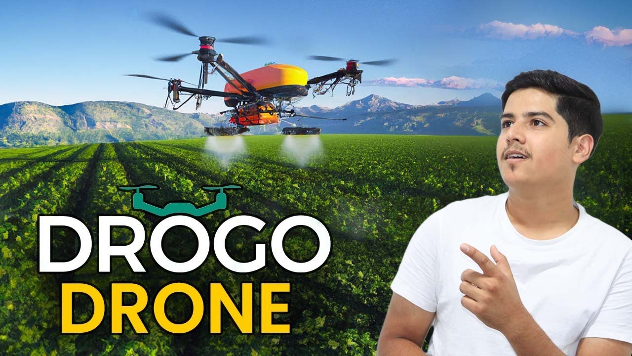 Agriculture Fertilizer Drone Sprayer | Price & Benefits | Drogo Drone ...
