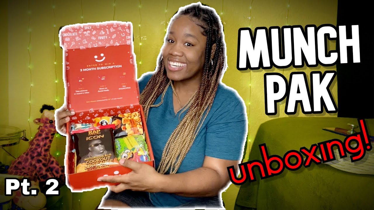 MunchPak Unboxing | Pt. 2 - YouTube