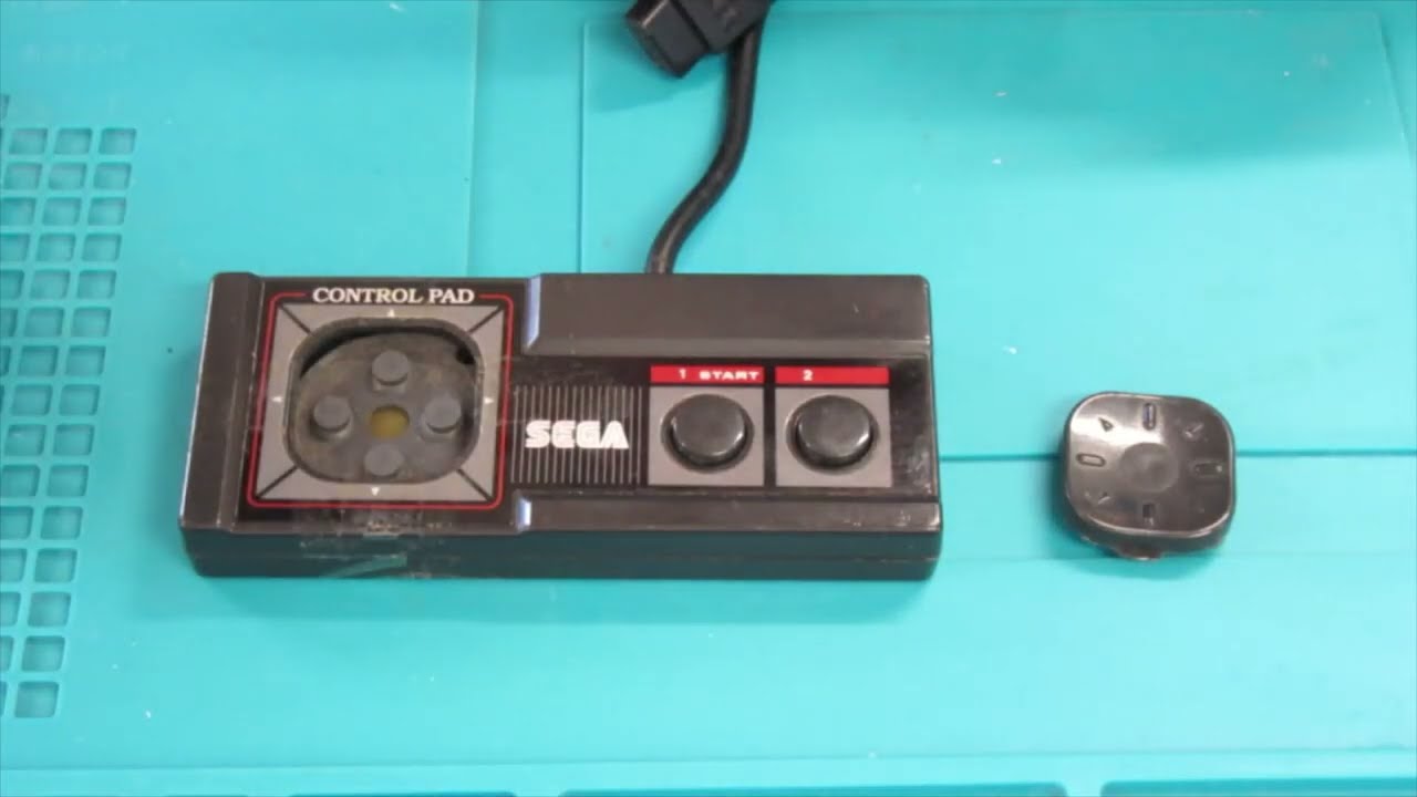 Sega Master System Controller D Pad Repair - YouTube