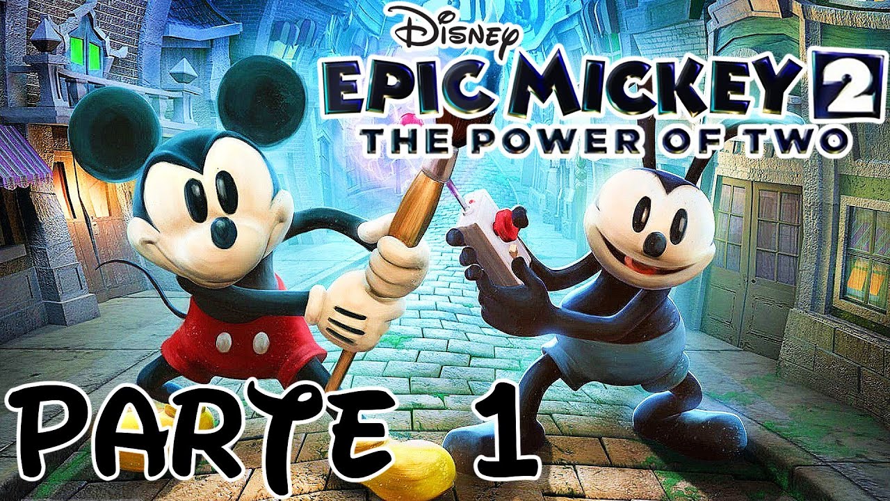 DISNEY Epic Mickey 2 - Gameplay Español Parte 1 | Taller de Yen Sid - YouTube