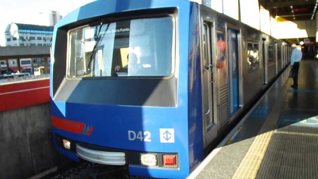 linha 3 vermelha do metro. Trem mafersa. - YouTube