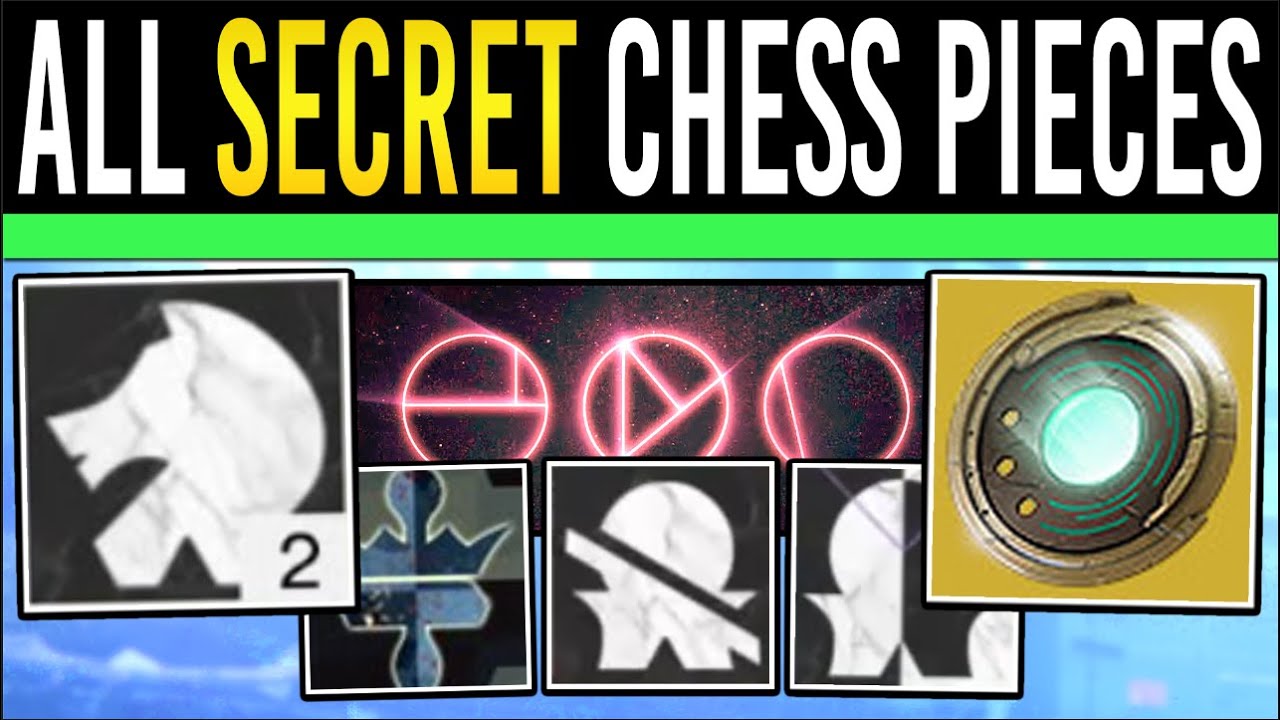 Destiny 2: How to Find ALL 60 CHESS PIECES Locations - New Chess PUZZLE ...
