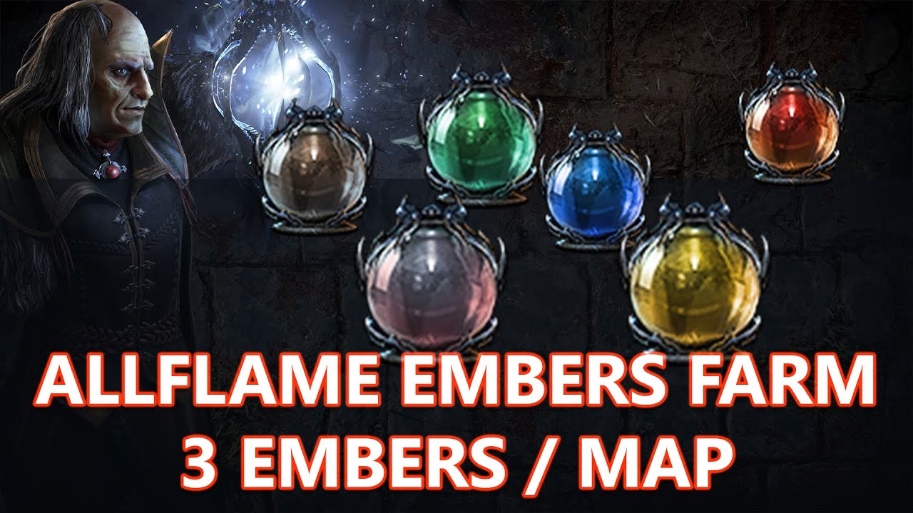 Poe 3.24 Necropolis - Allflame ember farming - YouTube