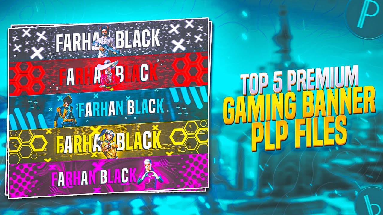 5 Gaming Banner Plp File | Download Banner Plp File For PUBG/BGMI 🔥 ...