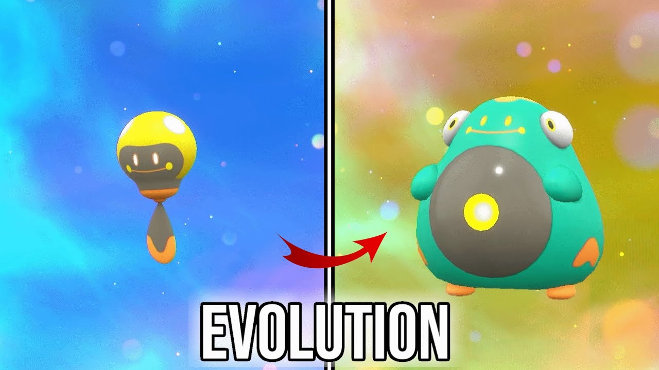 Tadbulb | Bellibolt | Evolution in Pokemon Scarlet & Violet | SV - YouTube