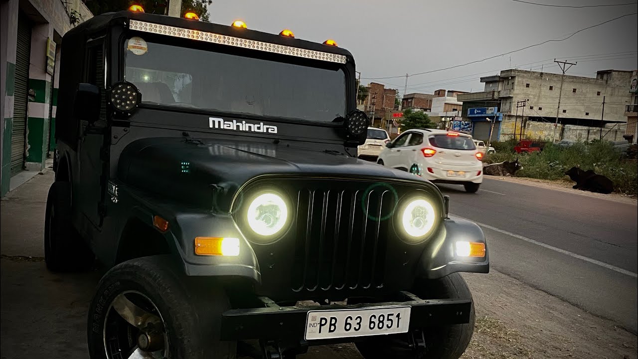 Our first jeep modified / mm540 dp converted into THAR! / matte black ...