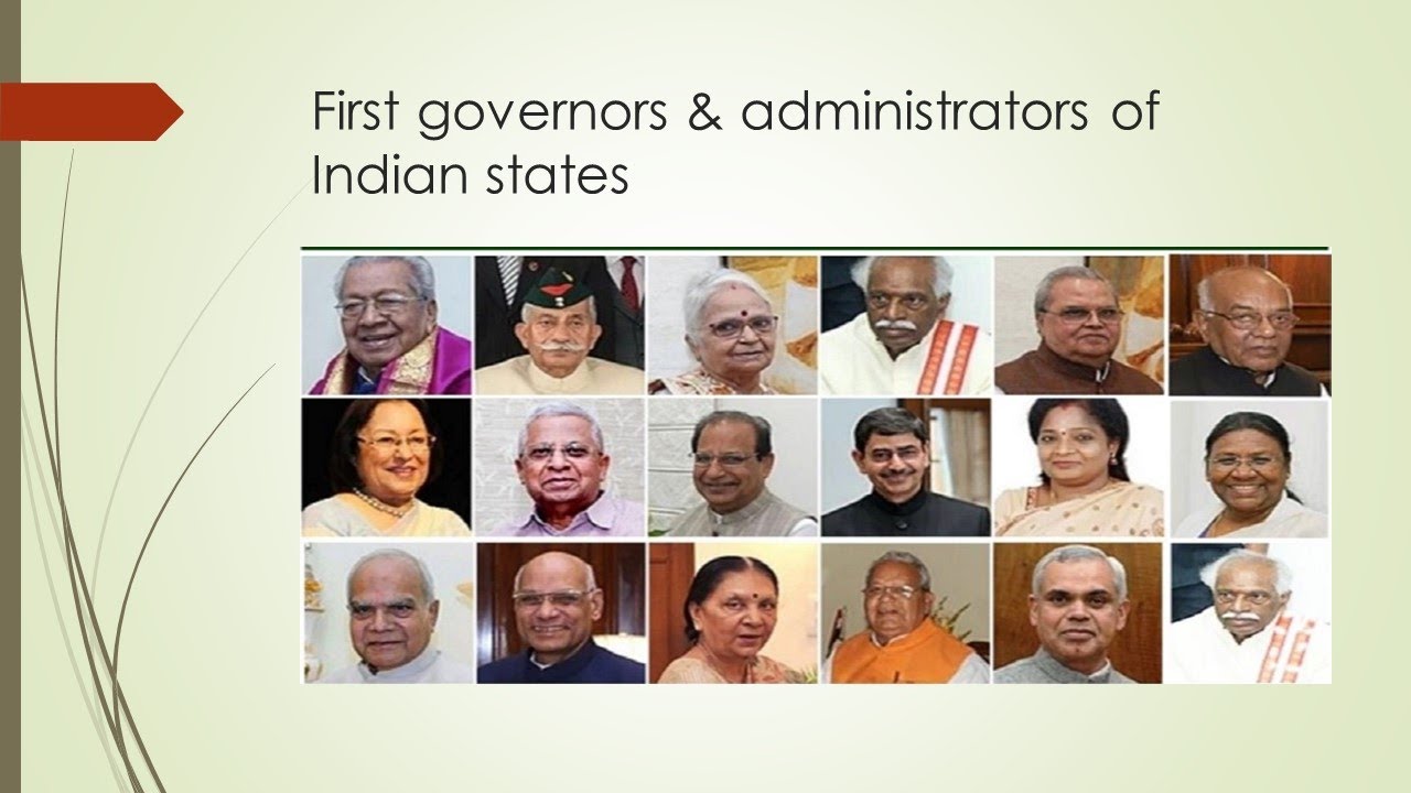 FIRST GOVERNOR IN STATES OF INDIA - YouTube