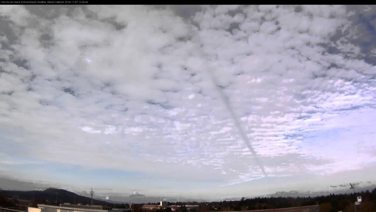 Contrail Shadow - YouTube