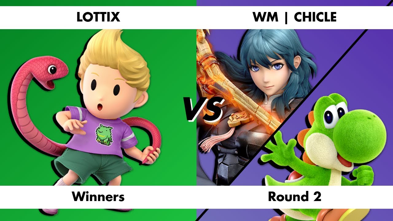 GG Fest Winners Round 2 - Lottix (Lucas) Vs. Chicle (Byleth/ Yoshi ...
