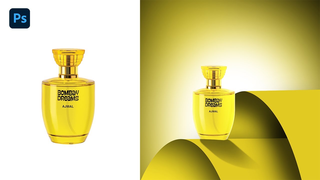 Perfume Poster Design | Photoshop Tutorial - YouTube
