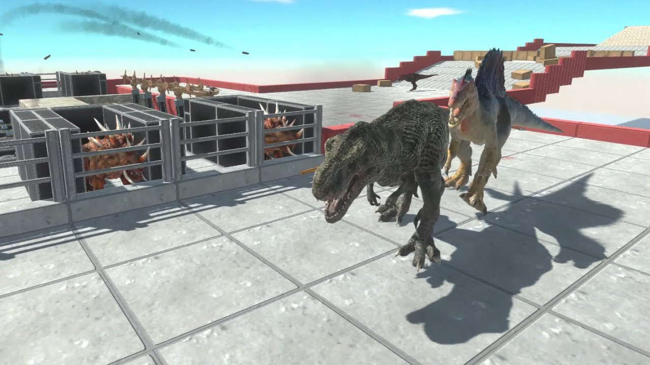 Obstacle Course Race Animal Revolt Battle Simulator - YouTube