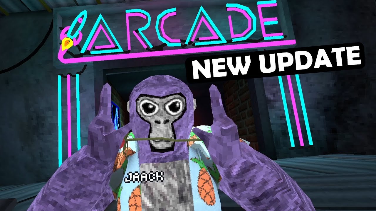 NEW Arcade Update - Gorilla Tag - YouTube