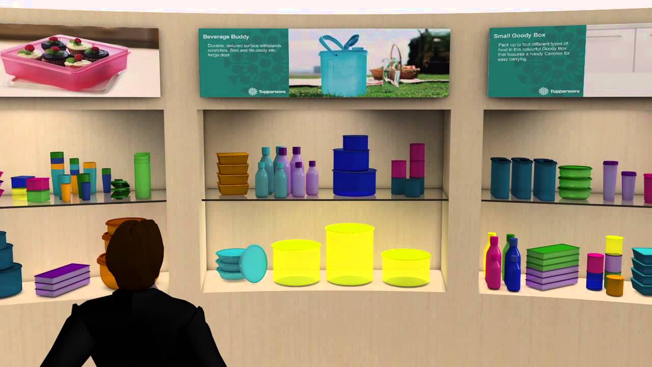 Tupperware Exhibition Booth - YouTube