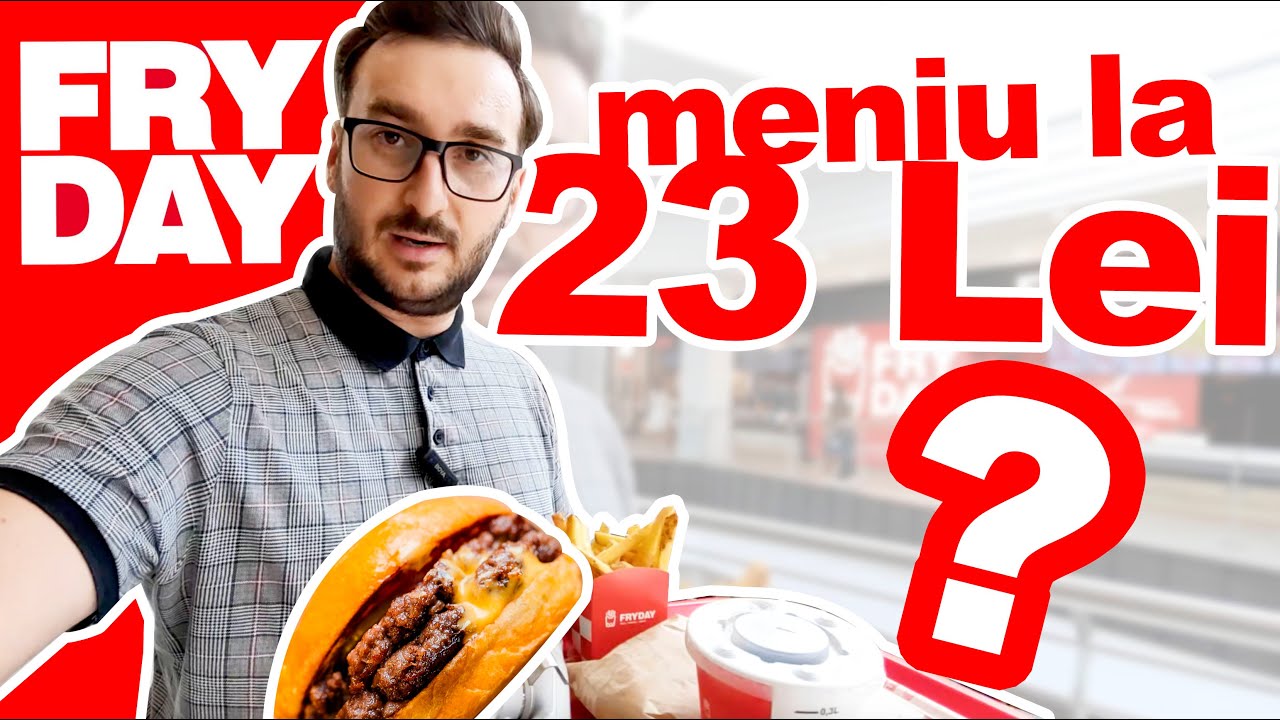 FRYDAY: Ofertă sau țeapă? Meniul cu dublu cheeseburger de la Fryday ...