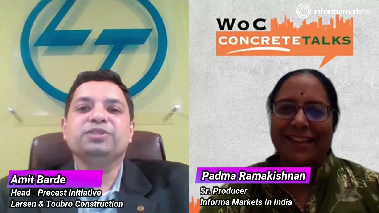 Exclusive Concrete Talks with Mr. Amit Barde, Head Precast Initiative ...