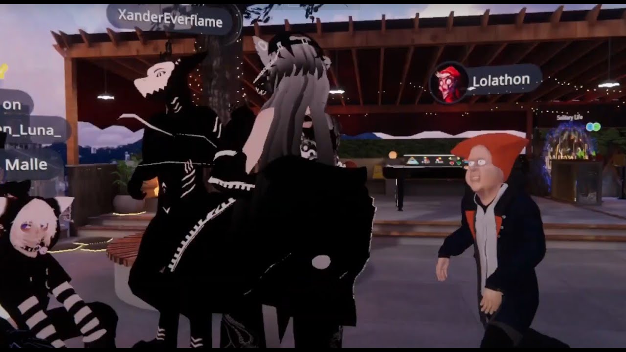 Just Lolathon at Summer solitude rooftop, VRChat - YouTube