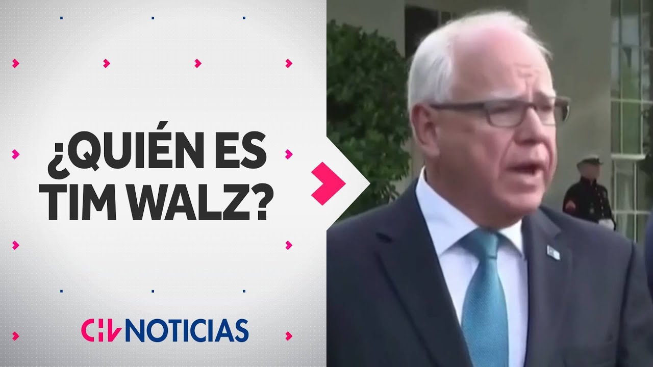 ¿QUIÉN ES TIM WALZ? El candidato a vicepresidente de Estados Unidos que ...