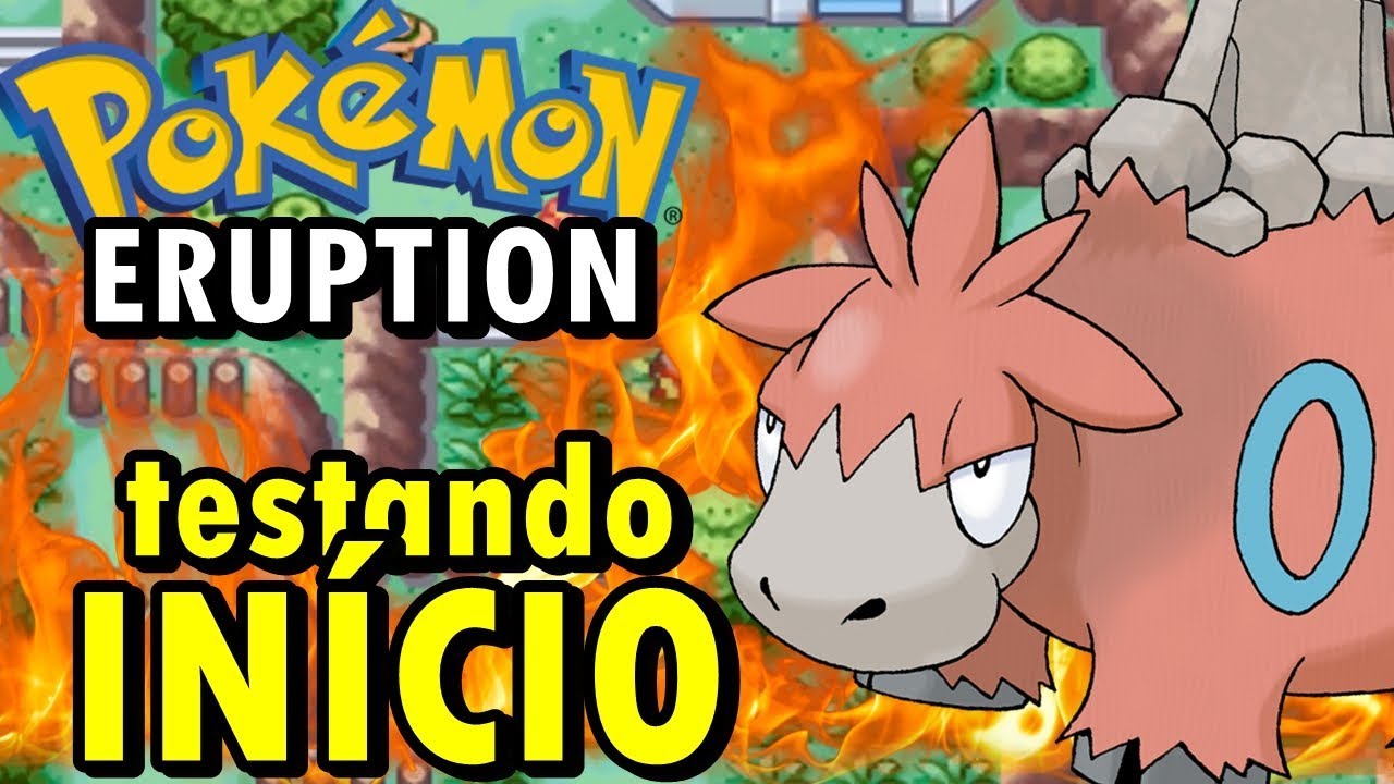 Pokémon Eruption (Hack Rom - GBA) - O Início em Português - YouTube