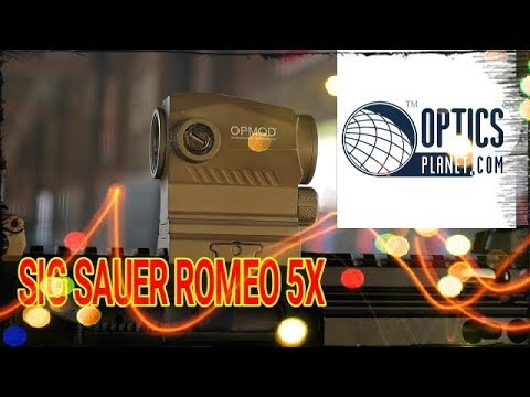 SIG SAUER ROMEO 5X RED DOT! - YouTube