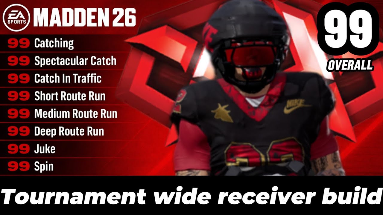 “BEST Wide Receiver Build In Madden 26 superstar — UPDATE - YouTube