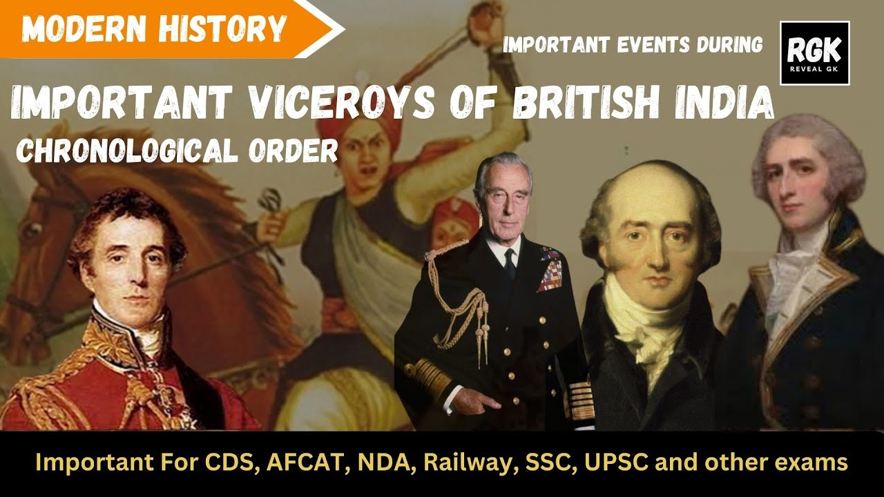 Modern History Events Happened During Period of Governor Generals Part ...
