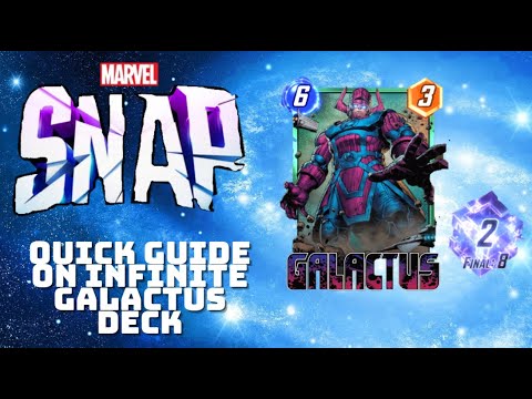 Infinite GALACTUS deck guide MARVEL SNAP - YouTube