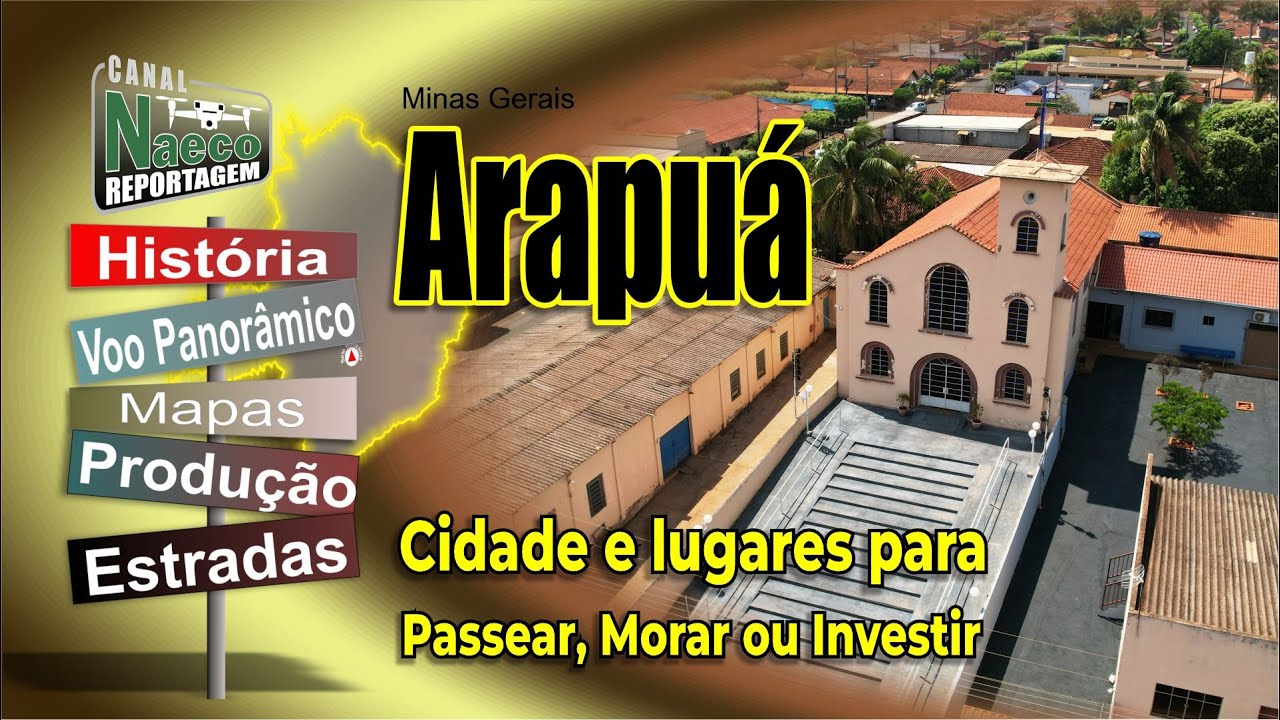 Arapuá, MG – Cidade para passear, morar e investir. - YouTube