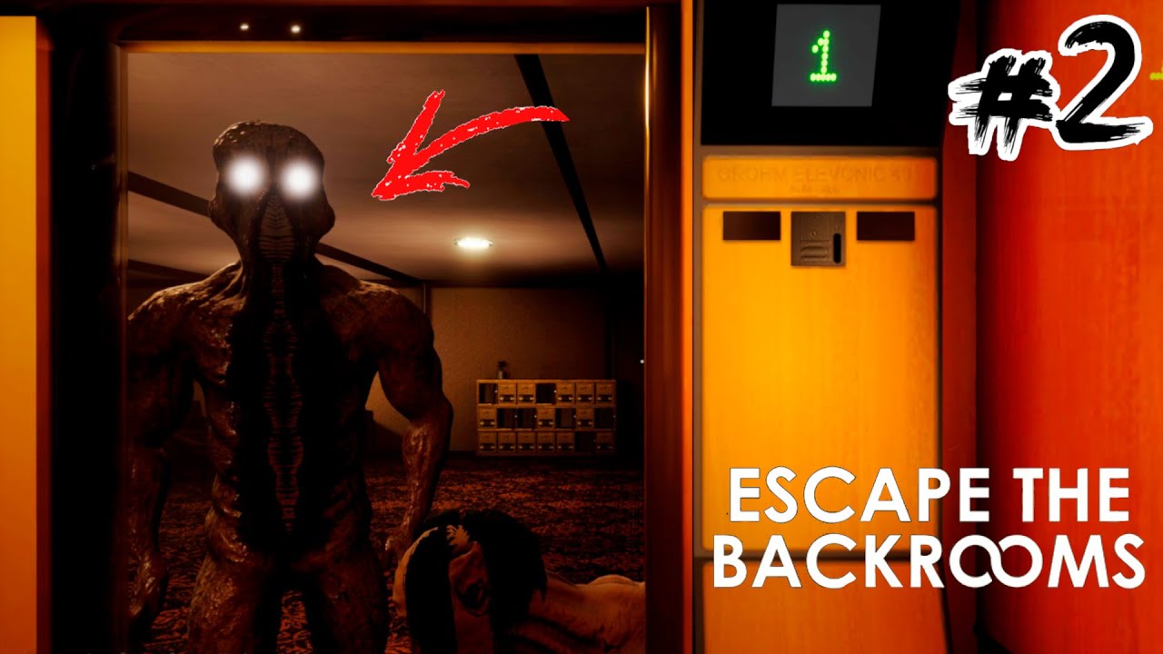 ESCAPANDO DEL HOTEL DEL TERROR || ESCAPE THE BACKROOMS - YouTube