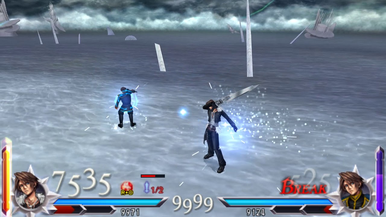 Squall moveset dissidia 012 - YouTube