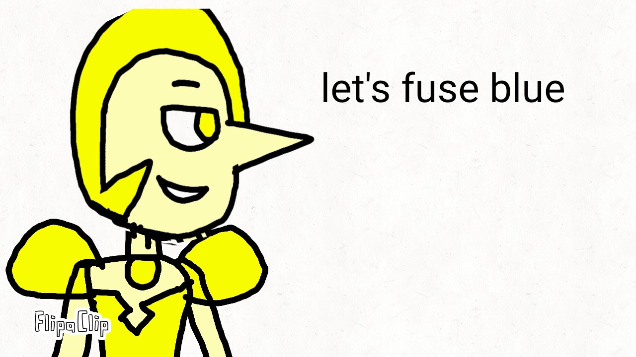 Yellow and blue Pearl fusion Steven Universe animation (MY FIRST ...