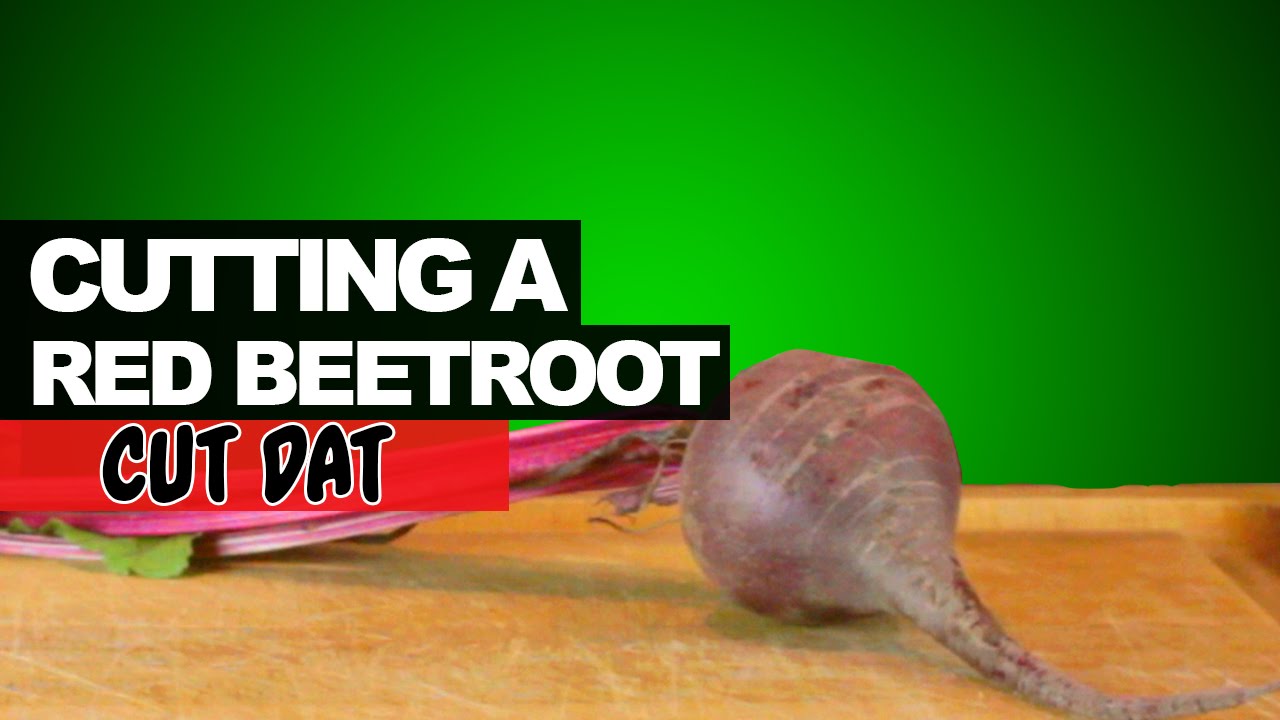 Cutting a Beetroot - YouTube