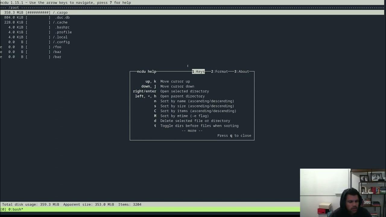 3 Really Cool Disk Usage TUI (terminal user interface) tools - YouTube