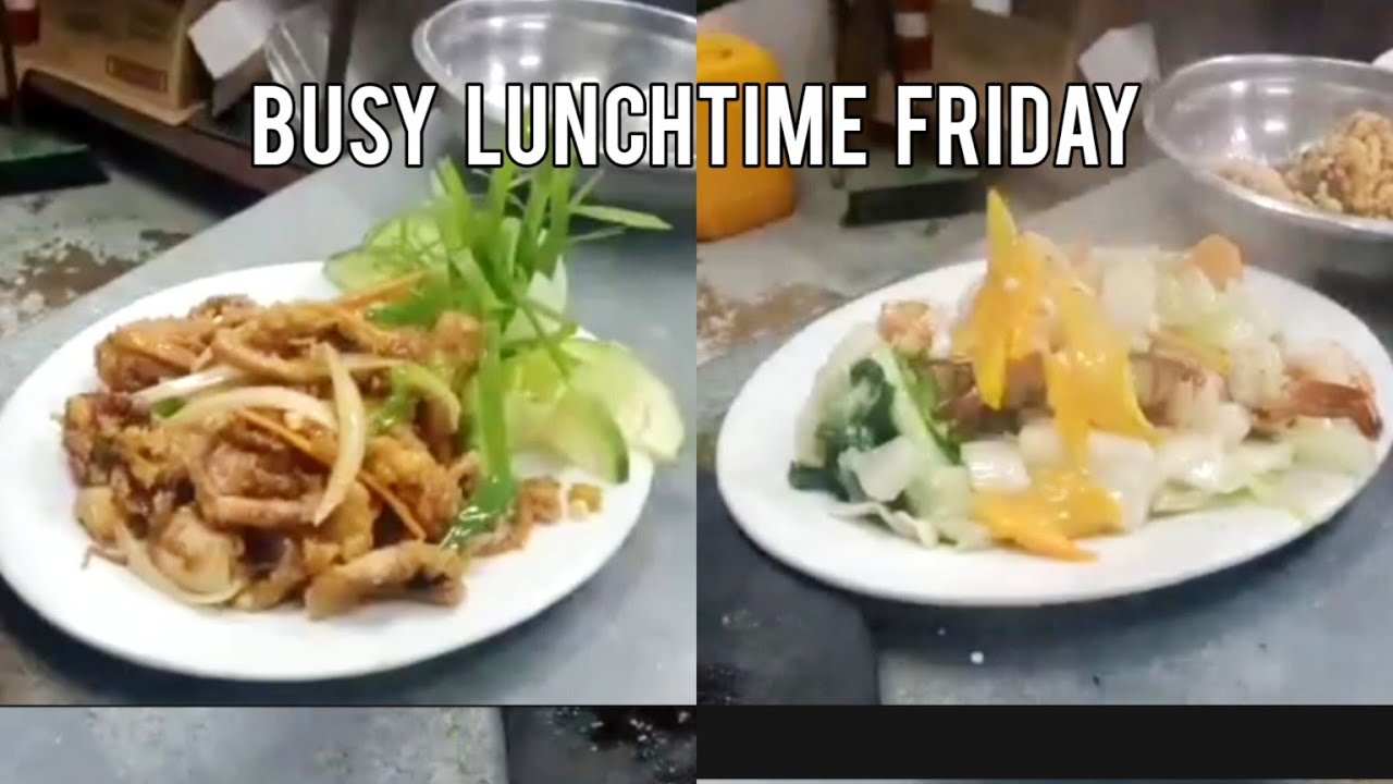 BUSY LUNCHTIME FRIDAY | Pinoy Chef in Papua New Guinea - YouTube
