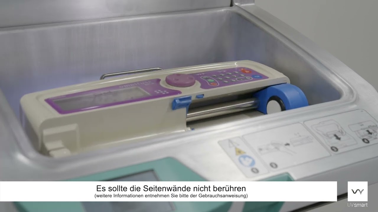 UV Smart D25 - Automatische UV-C Desinfektion in 25 Sekunden - YouTube