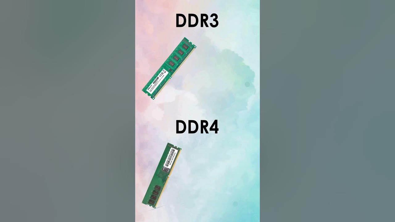 DDR3 vs DDR4 RAM: What's the Difference? #followusformore #desktop #gaming - YouTube