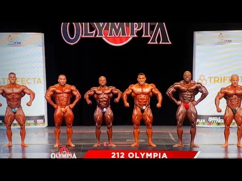 Mr. Olympia 212 Bodybuilding TOP 6 | Pre judging Mr. Olympia 2020 ...