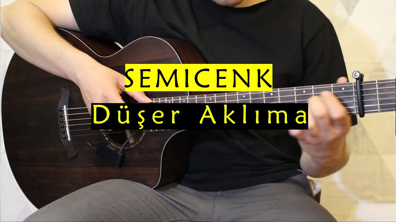 Semicenk - Düşer Aklıma - Gitar Akorları - Guitar Chords Tutorial - YouTube
